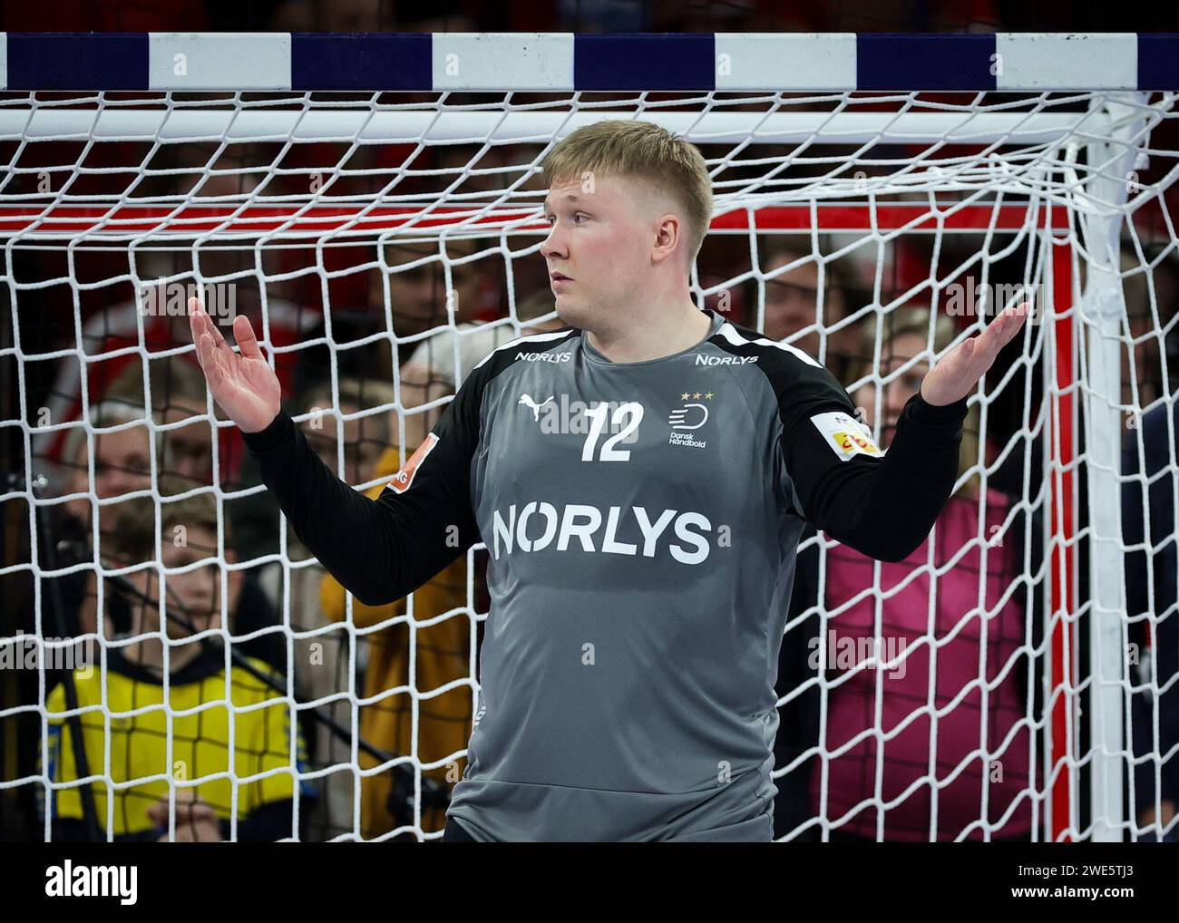 Hamburg, Germany. 23rd Jan, 2024. Handball: European Championship ...