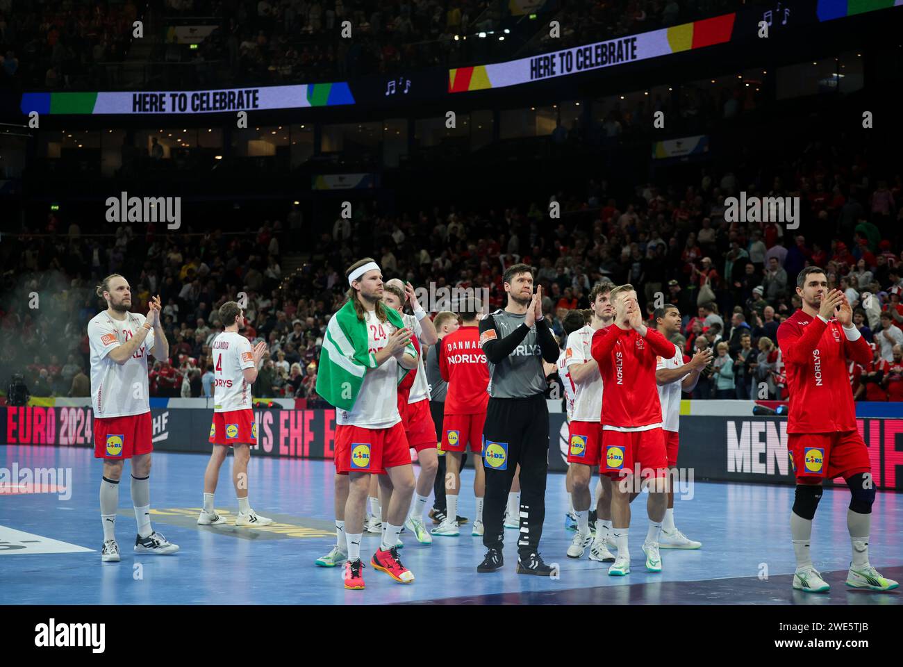 Hamburg, Germany. 23rd Jan, 2024. Handball: European Championship ...