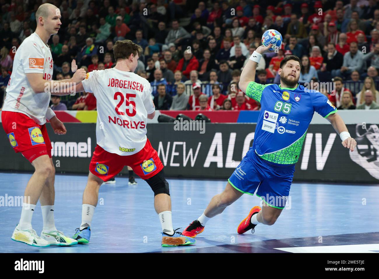 Hamburg, Germany. 23rd Jan, 2024. Handball: European Championship ...