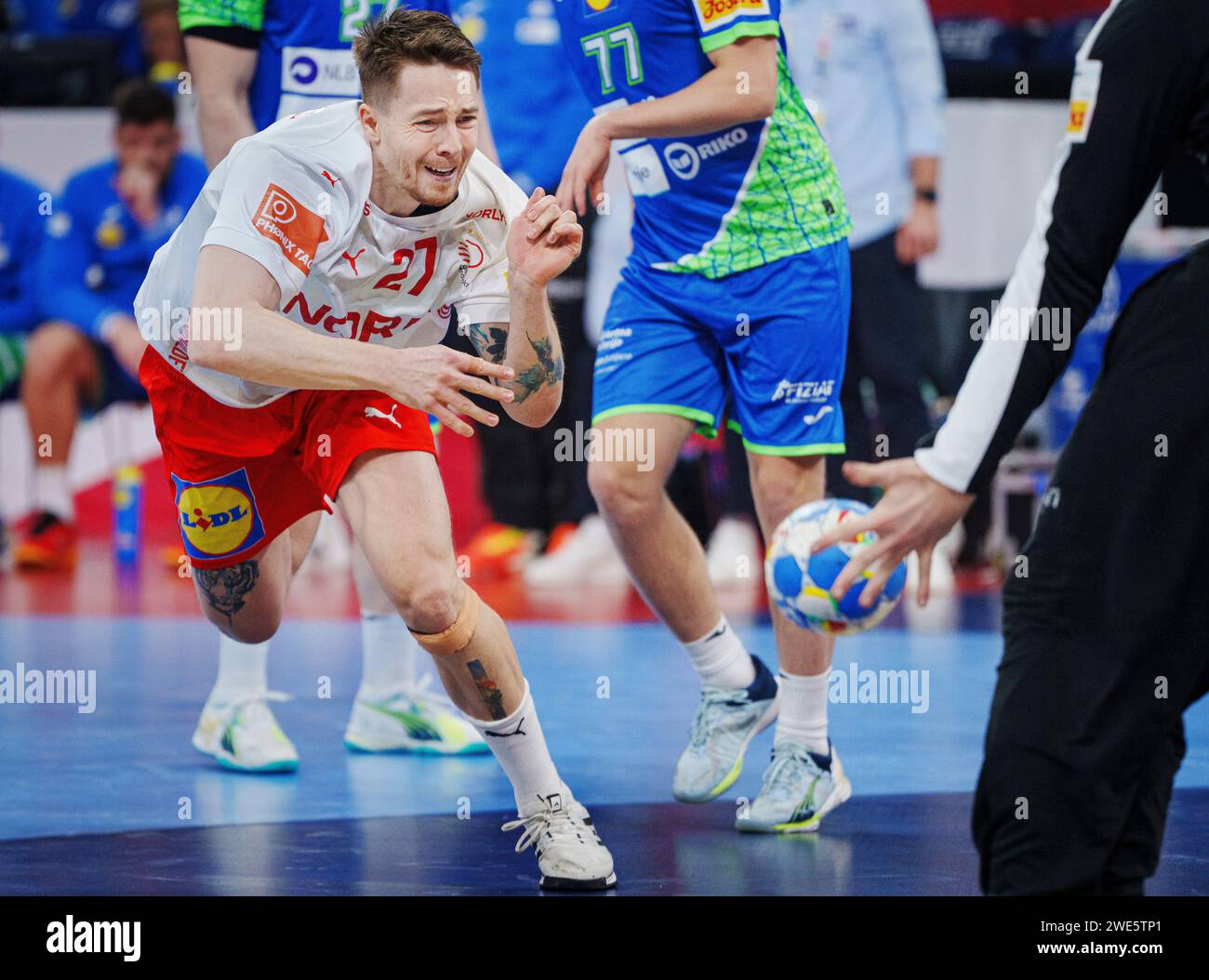 Mens ehf euro 2024 slovenia hi-res stock photography and images - Alamy