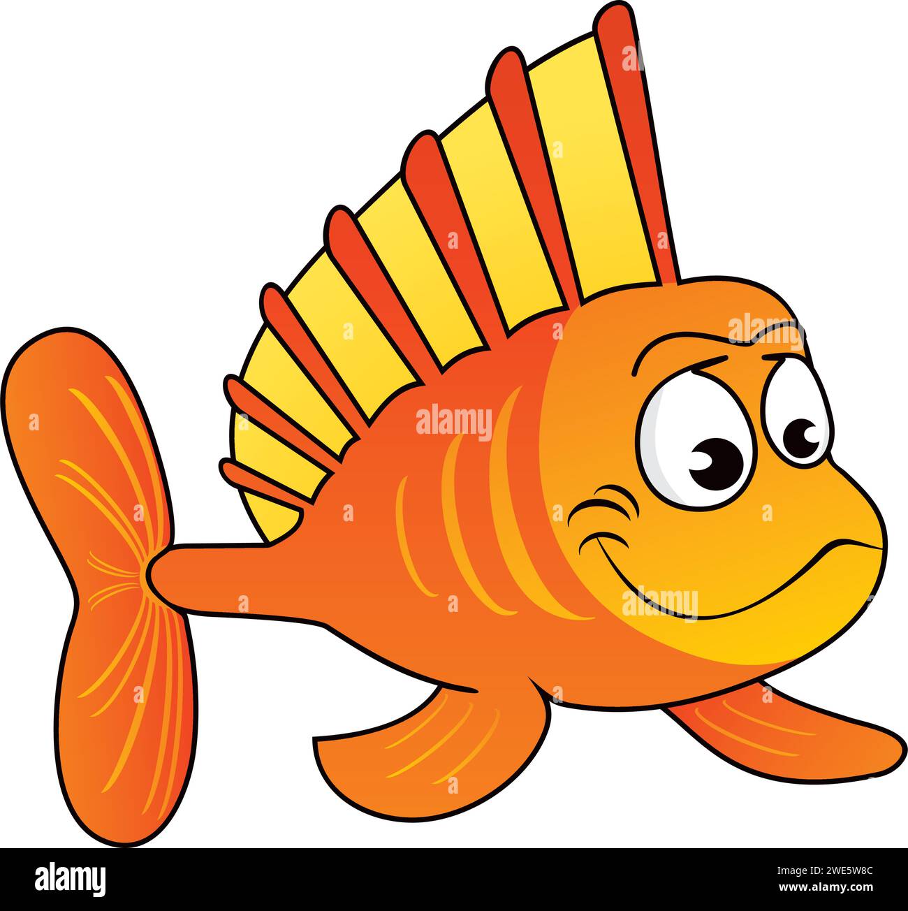 Coral reef exotic fish Stock Vector Images - Alamy