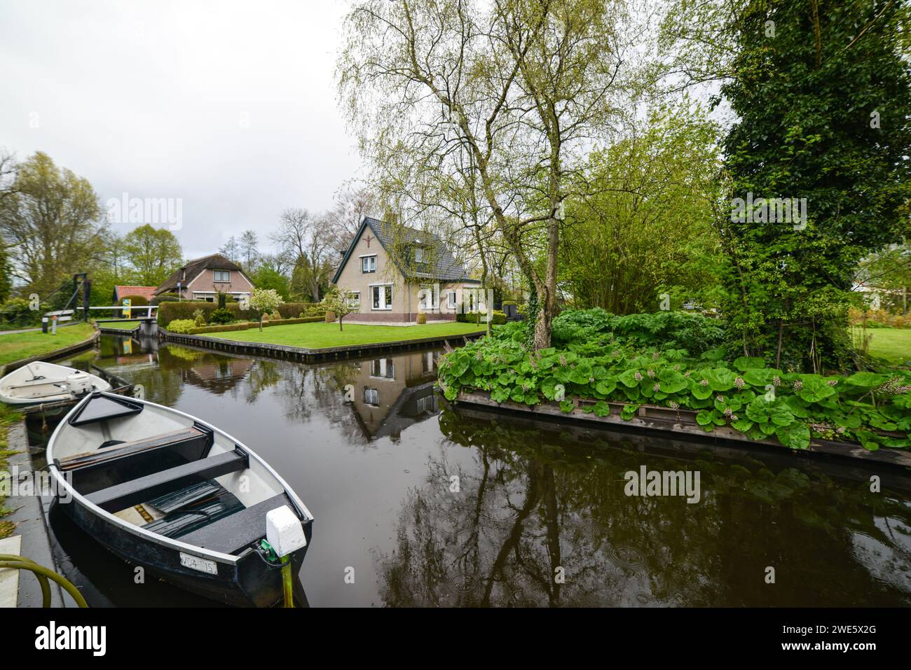 Giethoorn, "Holland's little Venice Stock Photo - Alamy