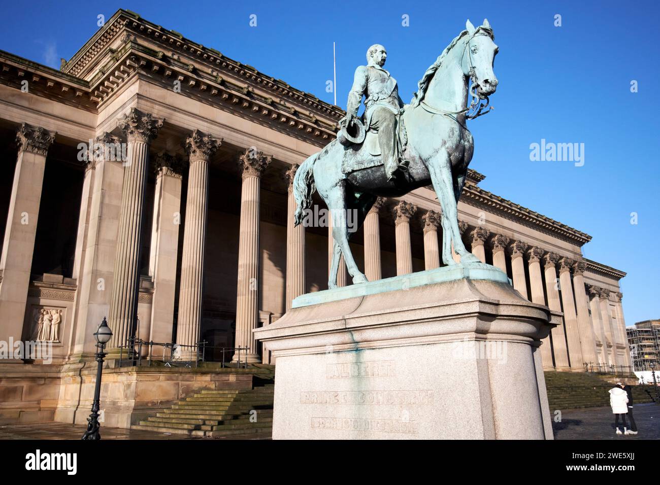 Prince Albert prince consort on a horse equestrian statue by thomas ...
