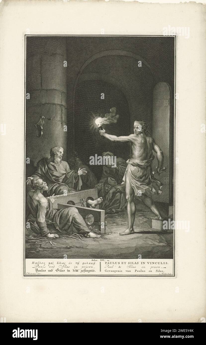 Paul and silas in prison hi-res stock photography and images - Alamy