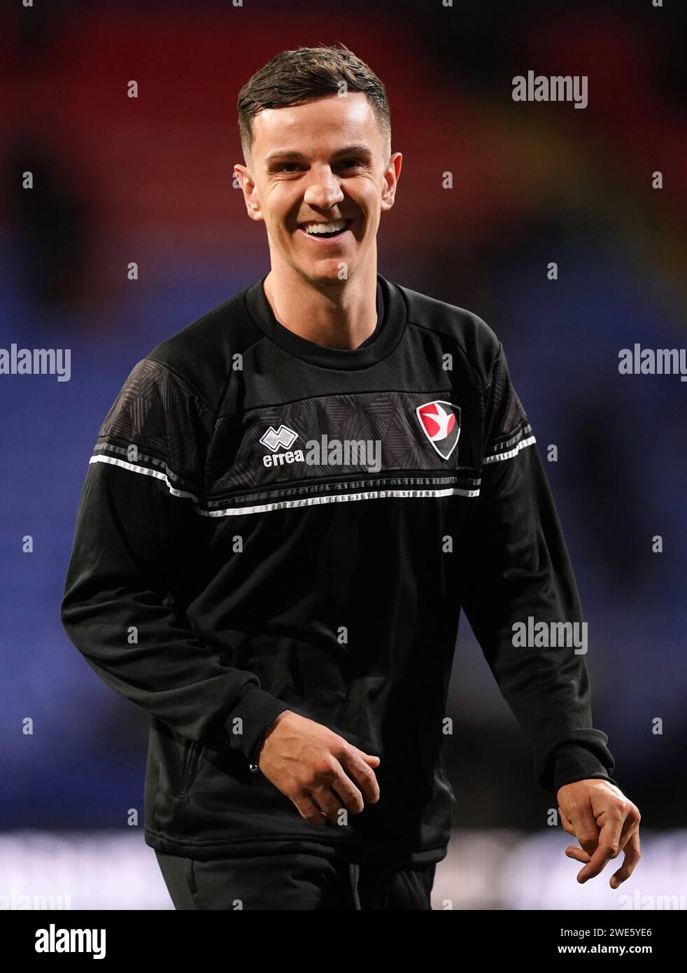 Cheltenham Town's Josh Harrop ahead of the Sky Bet League One match at ...