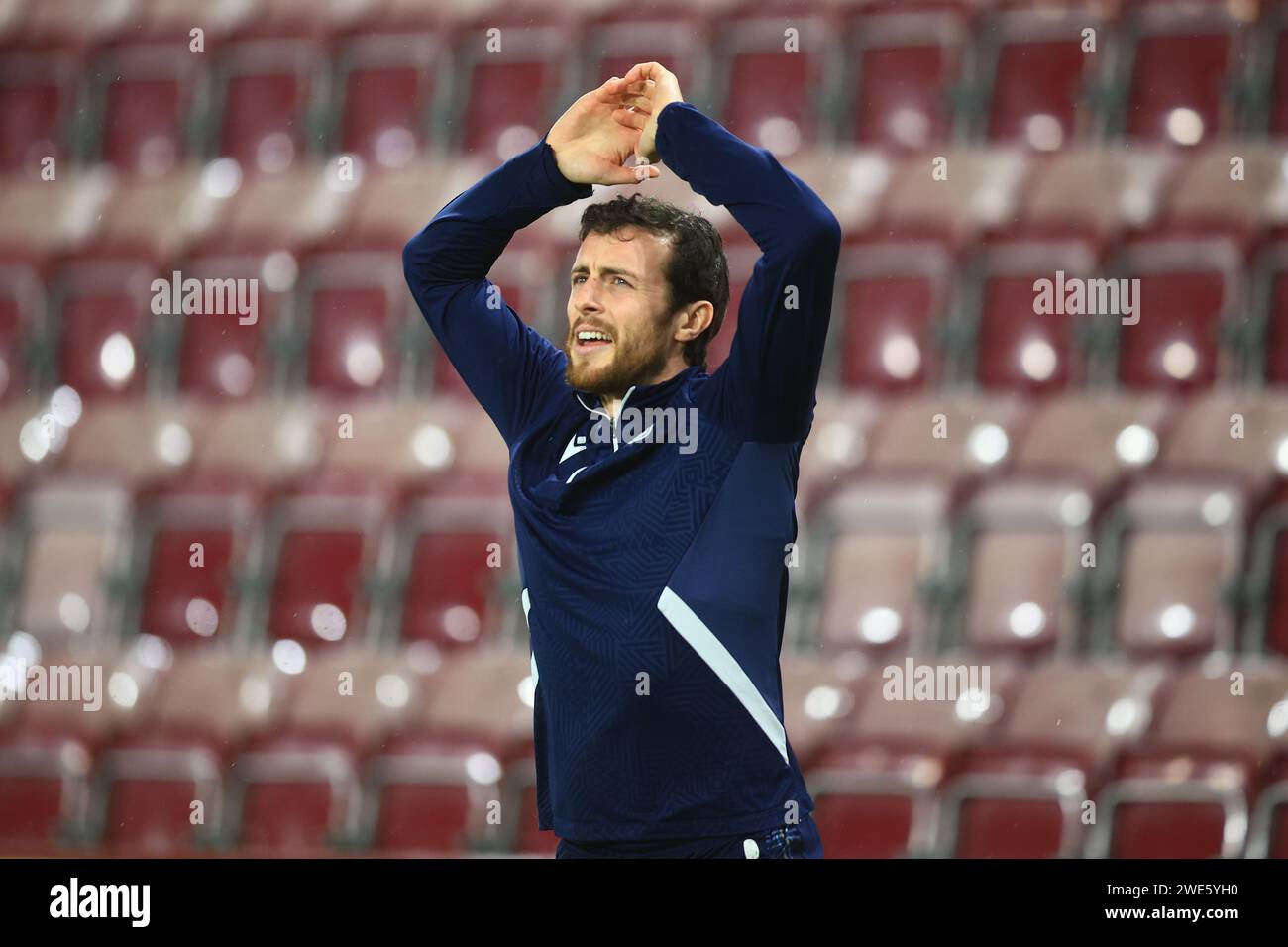 23rd January 2024; Tynecastle Park, Edinburgh, Scotland: Scottish ...