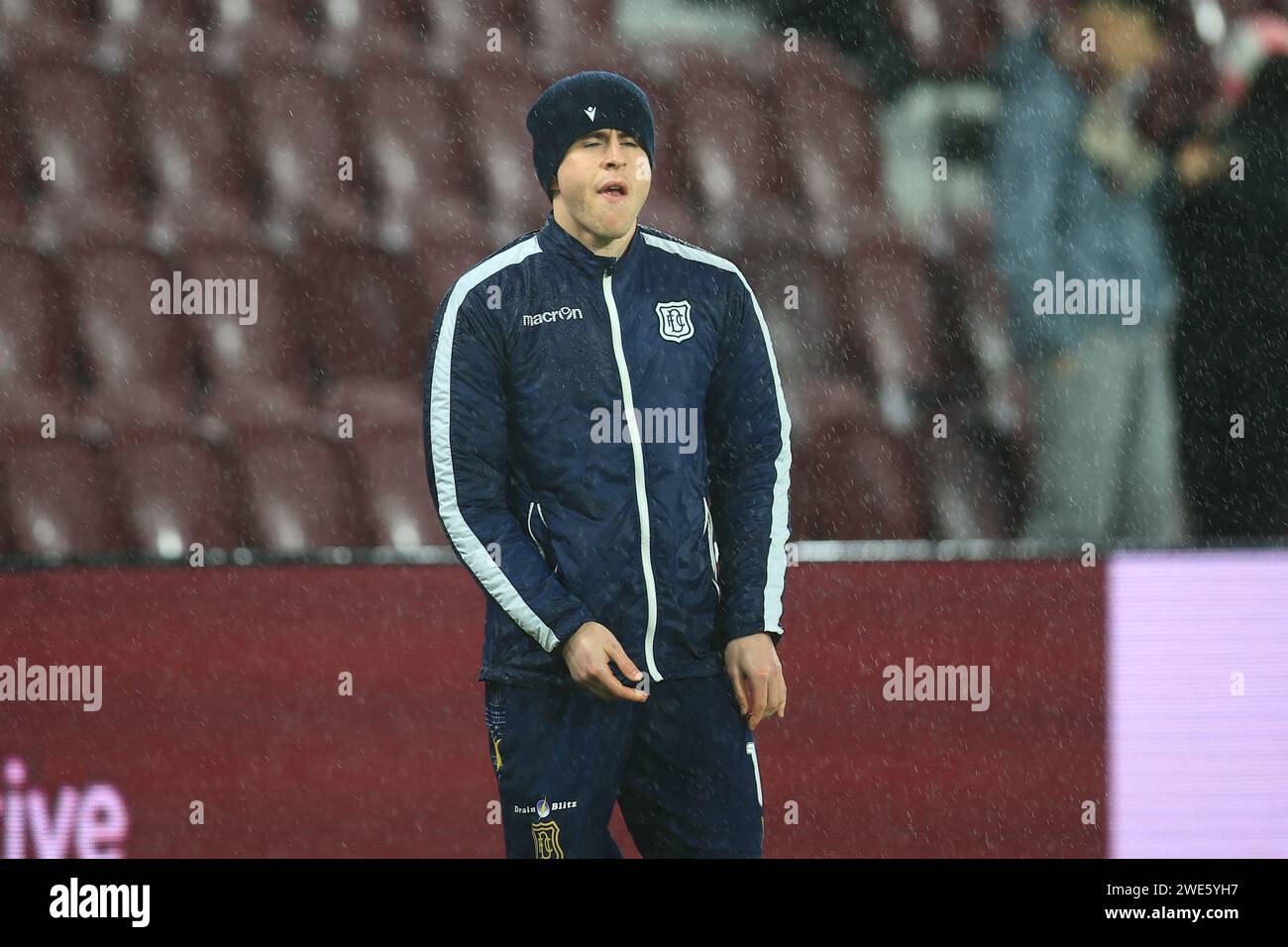 23rd January 2024; Tynecastle Park, Edinburgh, Scotland: Scottish ...