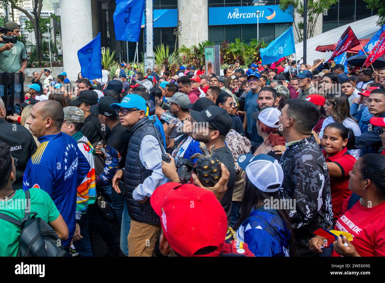 Jorge Rodriguez, President of the Venezuelan National Assembly, at the ...