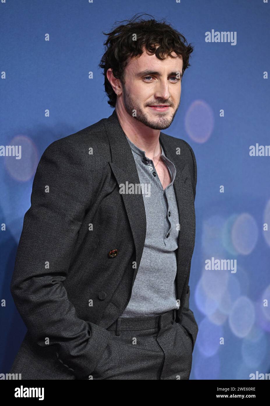 London, UK. January 23rd, 2024. Paul Mescal arriving at the UK Gala ...