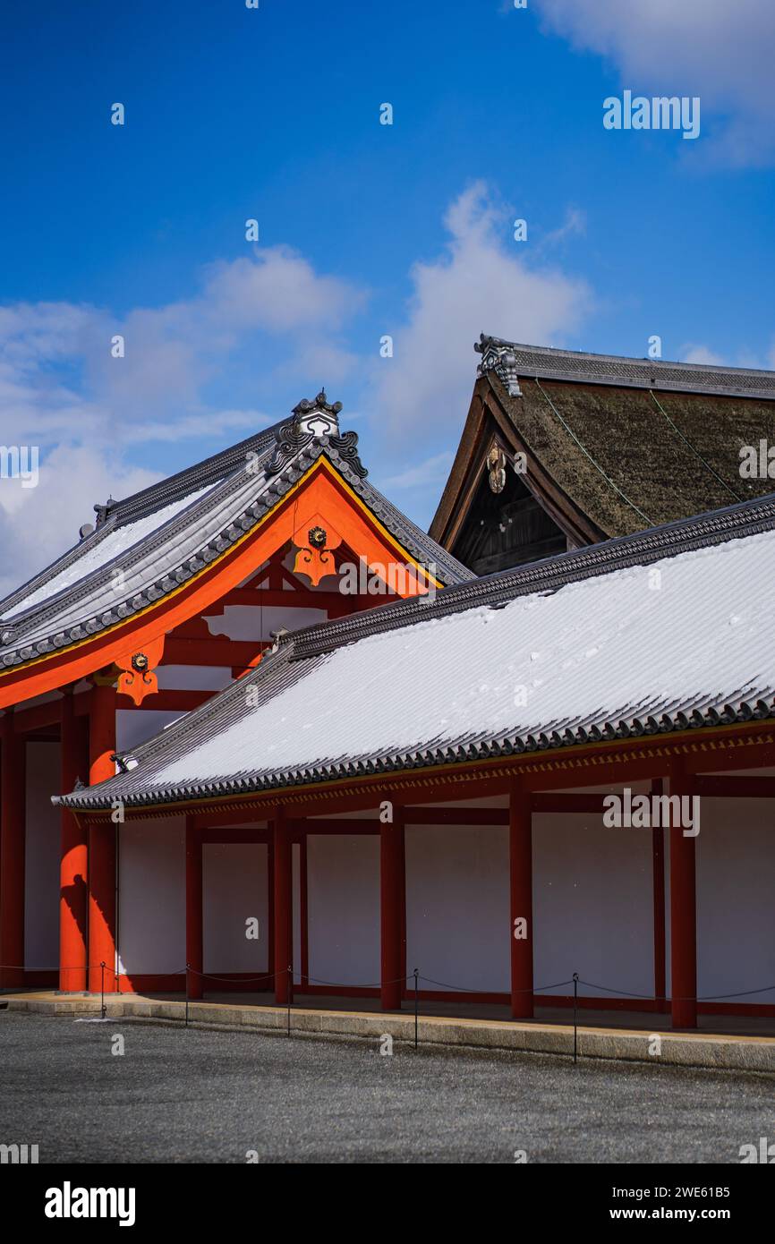 A traditional Asian building, Kyoto Imperial Palace Stock Photo - Alamy