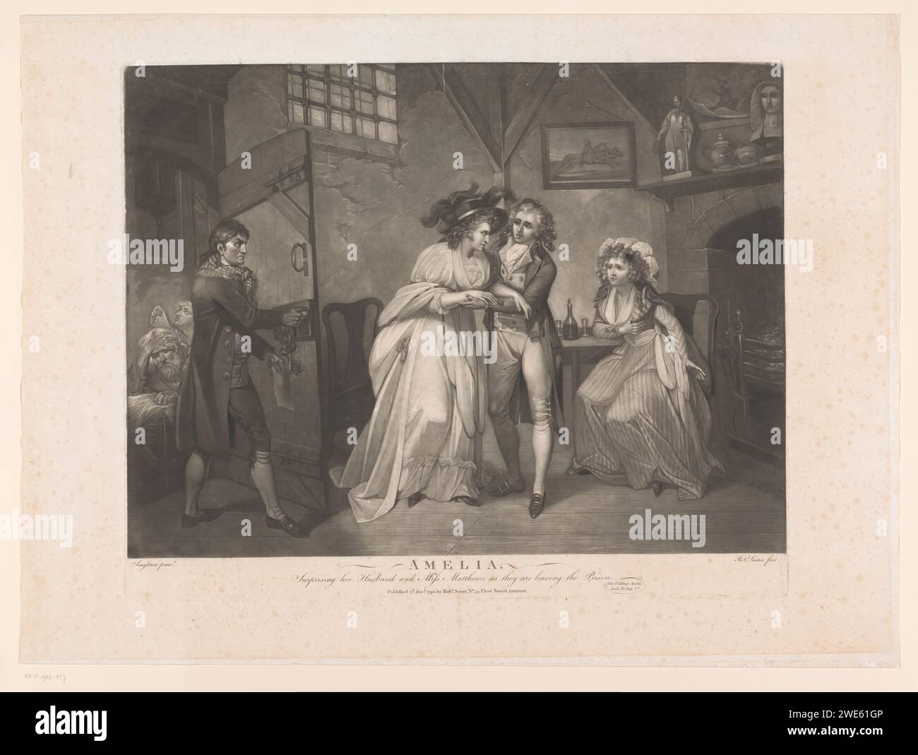 Amelia surprises her husband William Booth and Mrs. Matthews, Robert ...