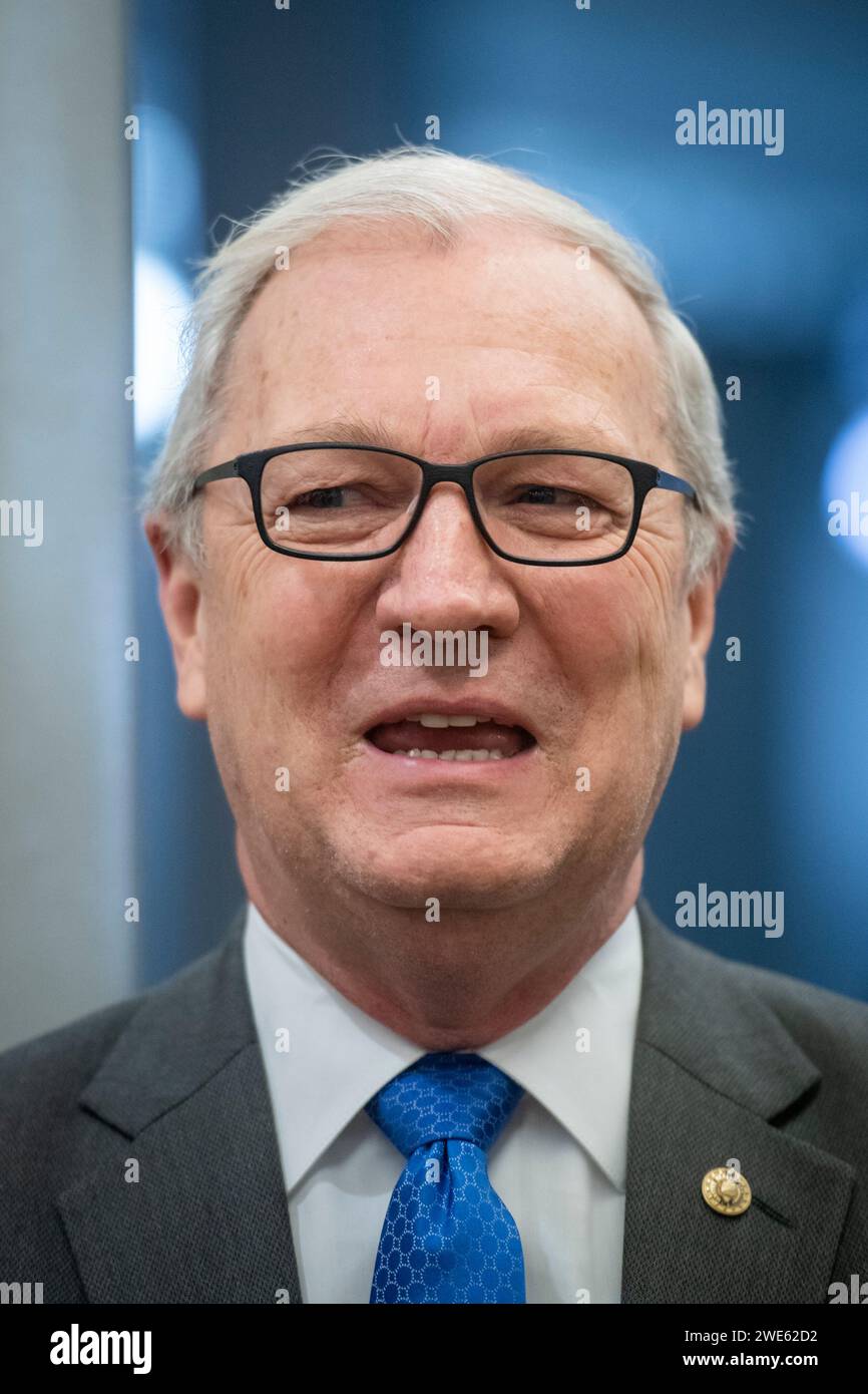 United States Senator Kevin Cramer (Republican of North Dakota) talks ...