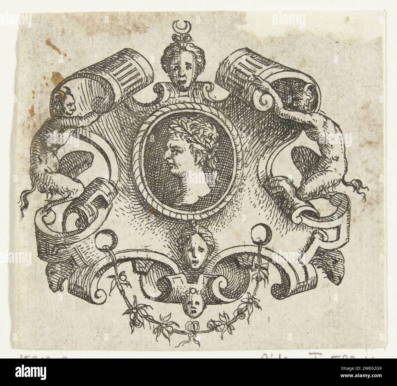 Round cartouche hi-res stock photography and images - Alamy