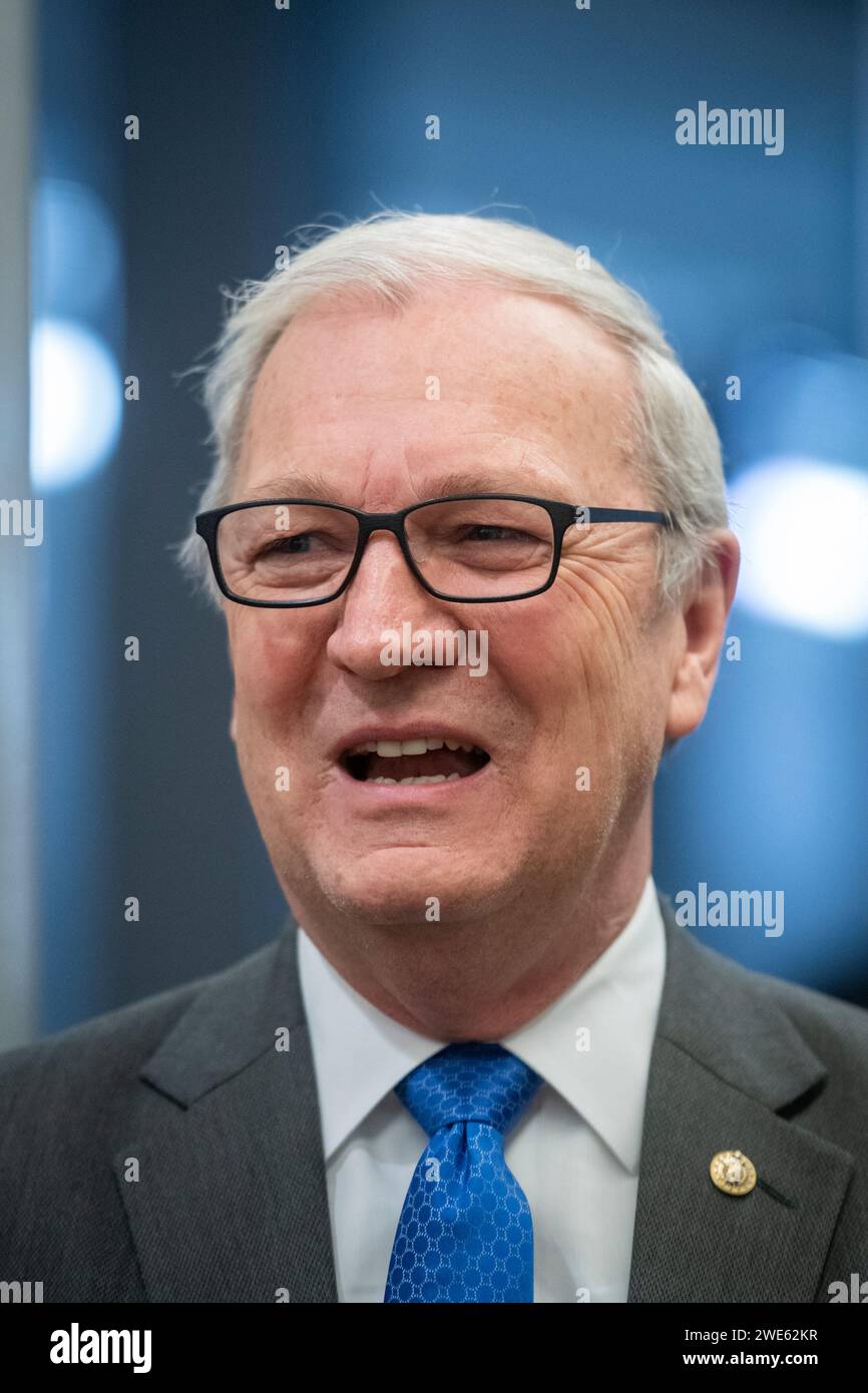 United States Senator Kevin Cramer (Republican of North Dakota) talks ...