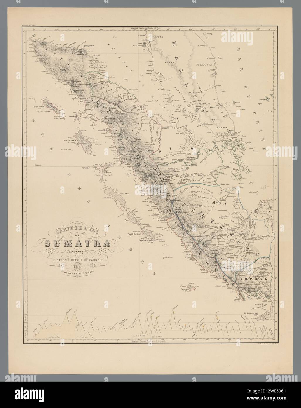 Map of sumatra hi-res stock photography and images - Alamy