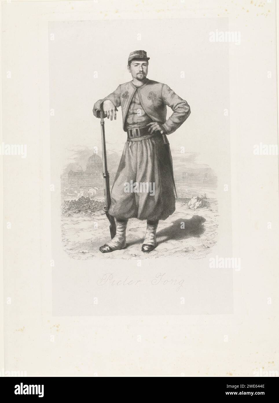 Zouave papal hi-res stock photography and images - Alamy