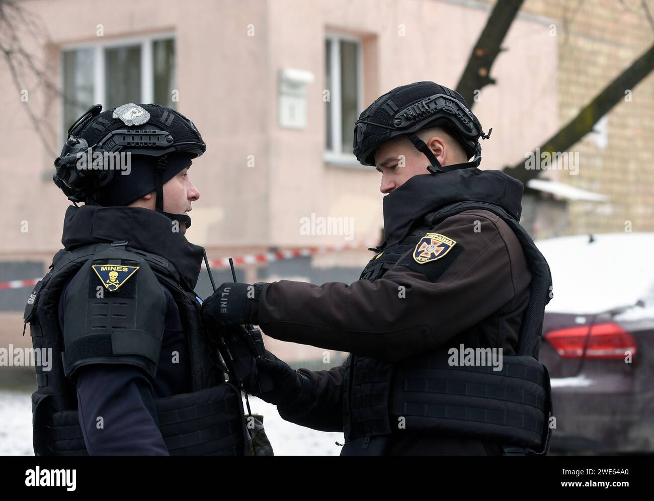 Kyiv, Ukraine. 23rd Jan, 2024. KYIV, UKRAINE - JANUARY 23, 2024 ...