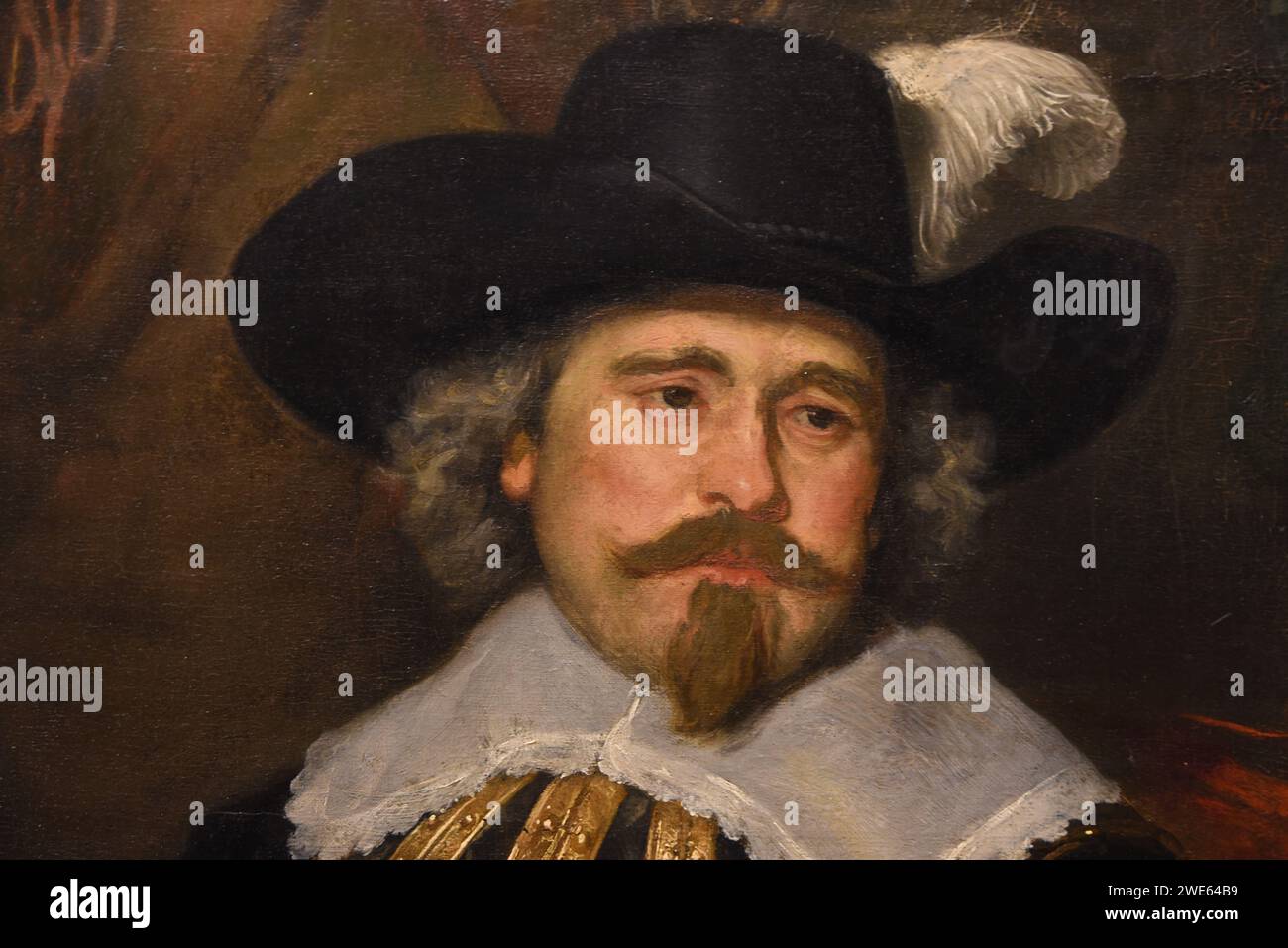 Amsterdam, Netherlands. January 24, 2024. Close up of faces from ...