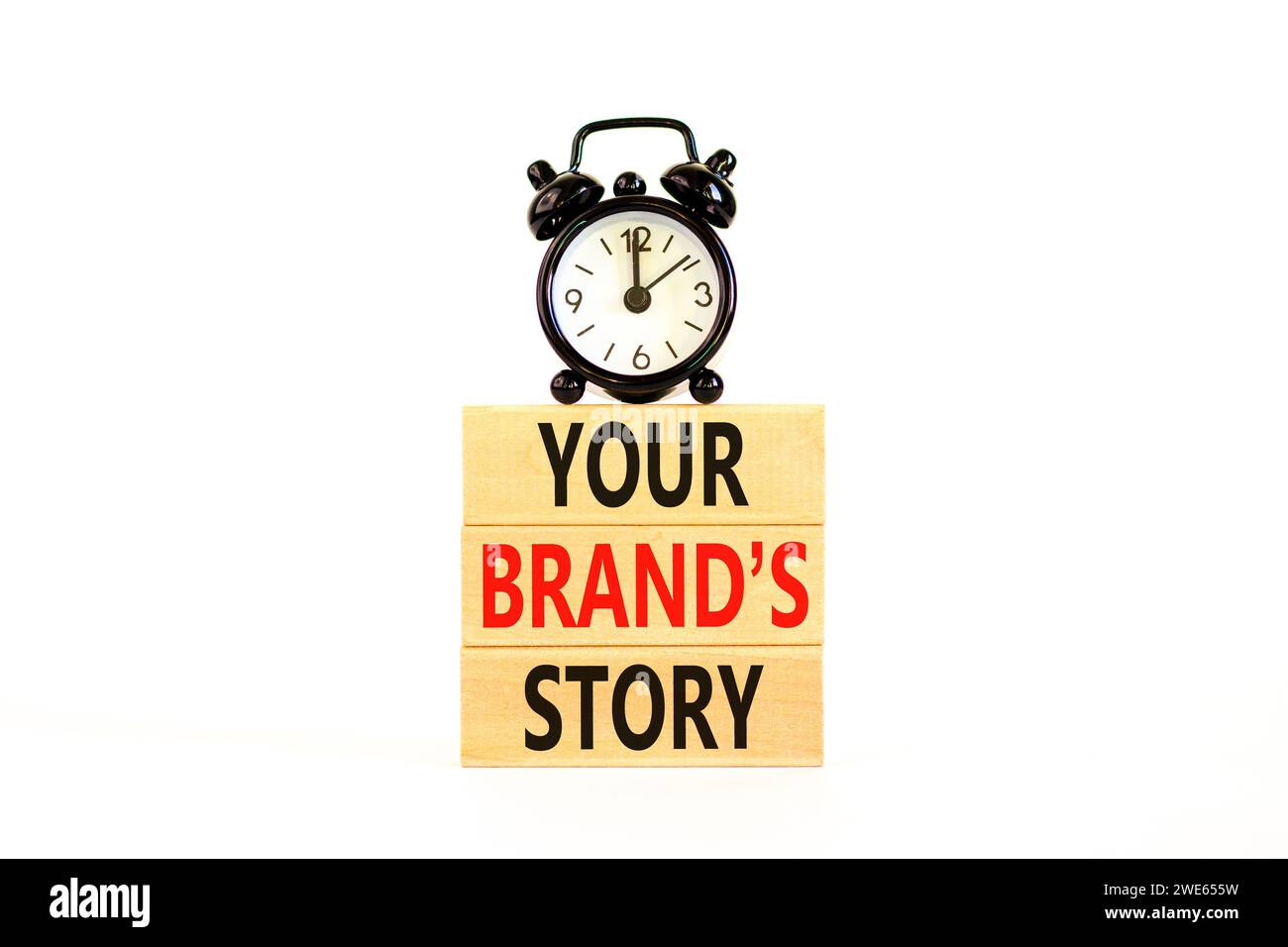 Branding and your brand story symbol. Concept words Your brands story ...