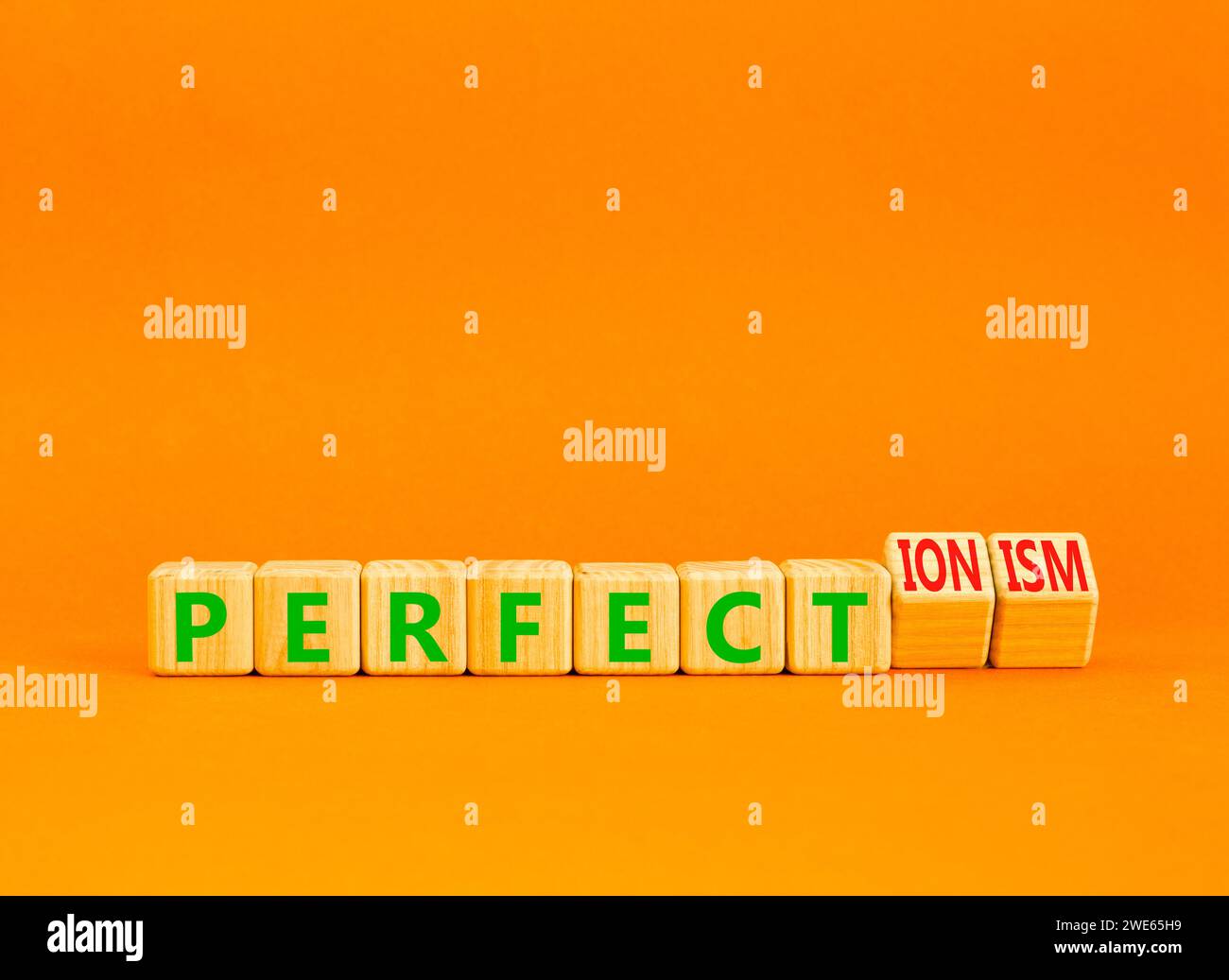 Perfectionism symbol. Concept words Perfect or Perfectionism beautiful ...