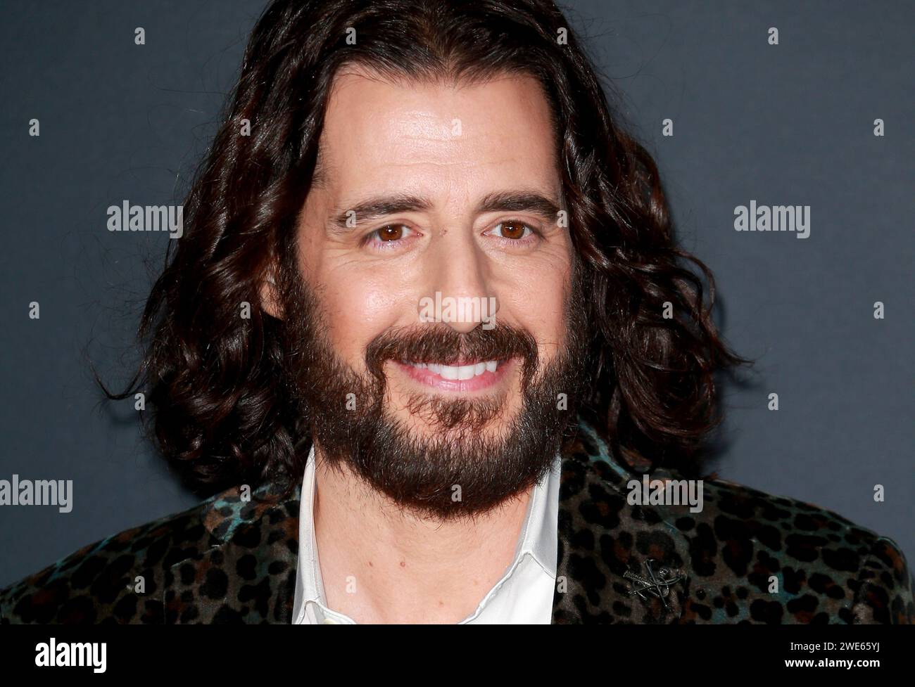 Jonathan Roumie attends the Global Premiere of season 4 of "The Chosen ...