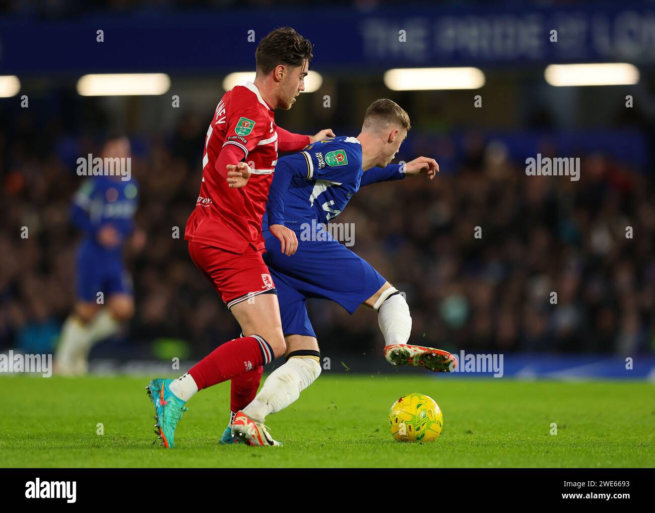 Stamford Bridge, Chelsea, London, UK. 23rd Jan, 2024. Carabao Cup ...