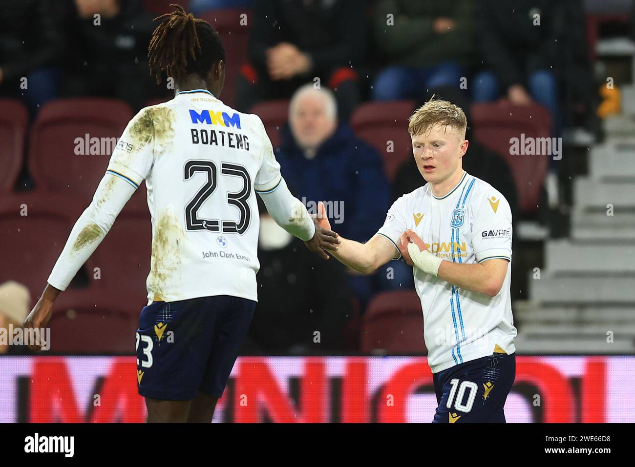 23rd January 2024; Tynecastle Park, Edinburgh, Scotland: Scottish ...