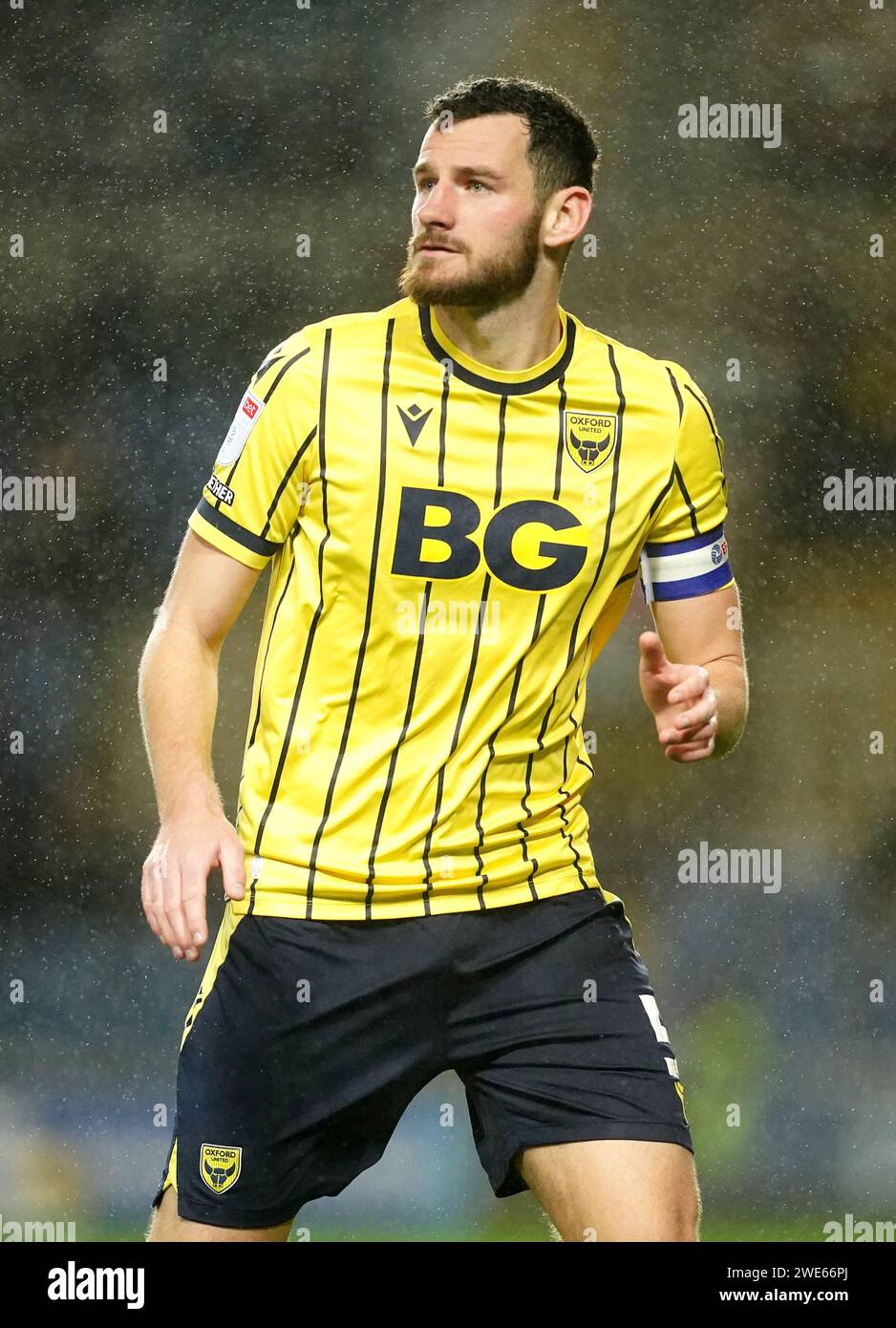 Oxford United's Elliott Moore in action during the Sky Bet League One ...