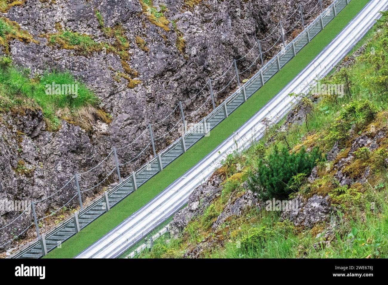 In-run of Great Krokiew ski jumping venue in Zakopane built on the ...