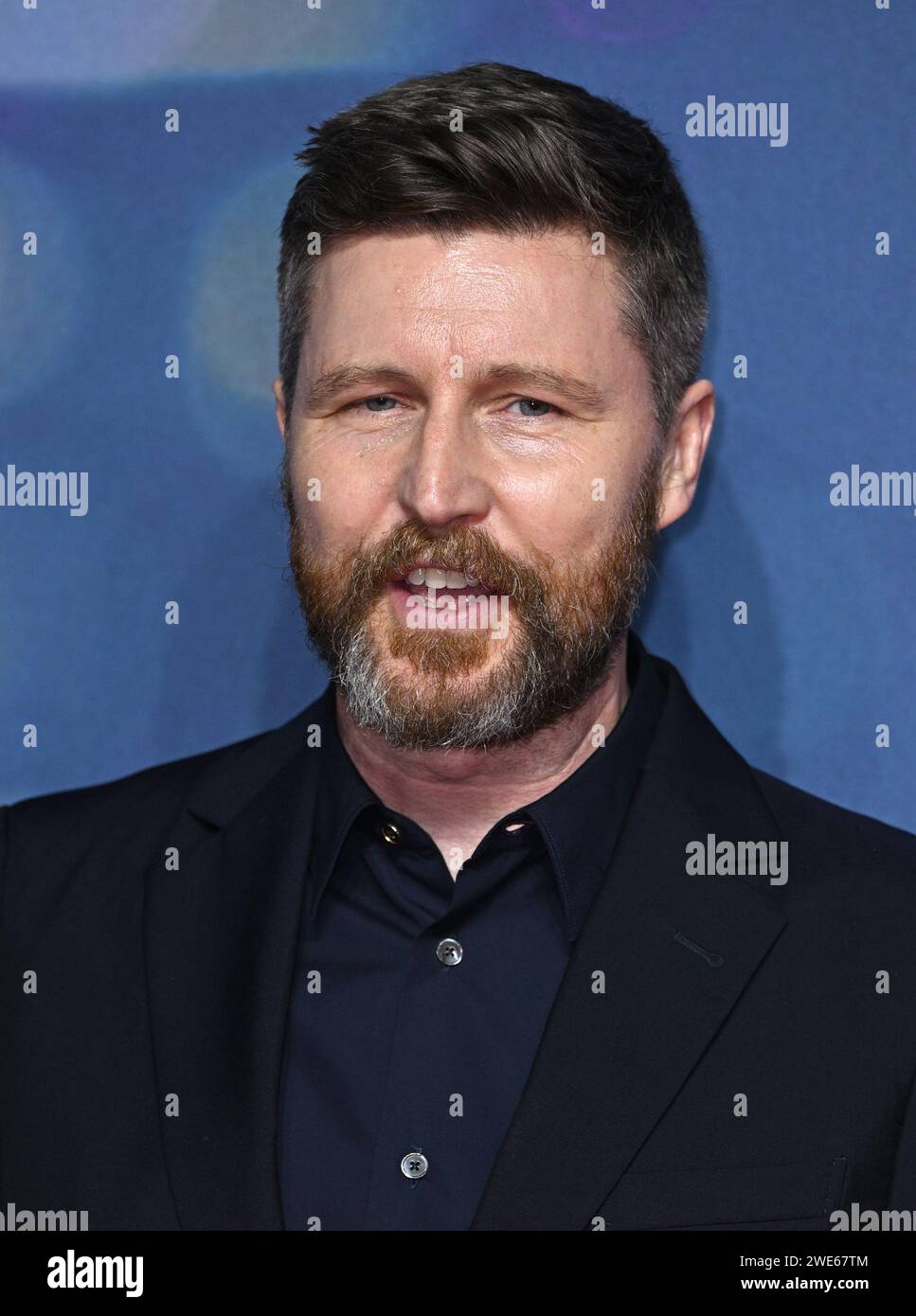 London, UK. January 23rd, 2024. Andrew Haigh arriving at the UK Gala ...