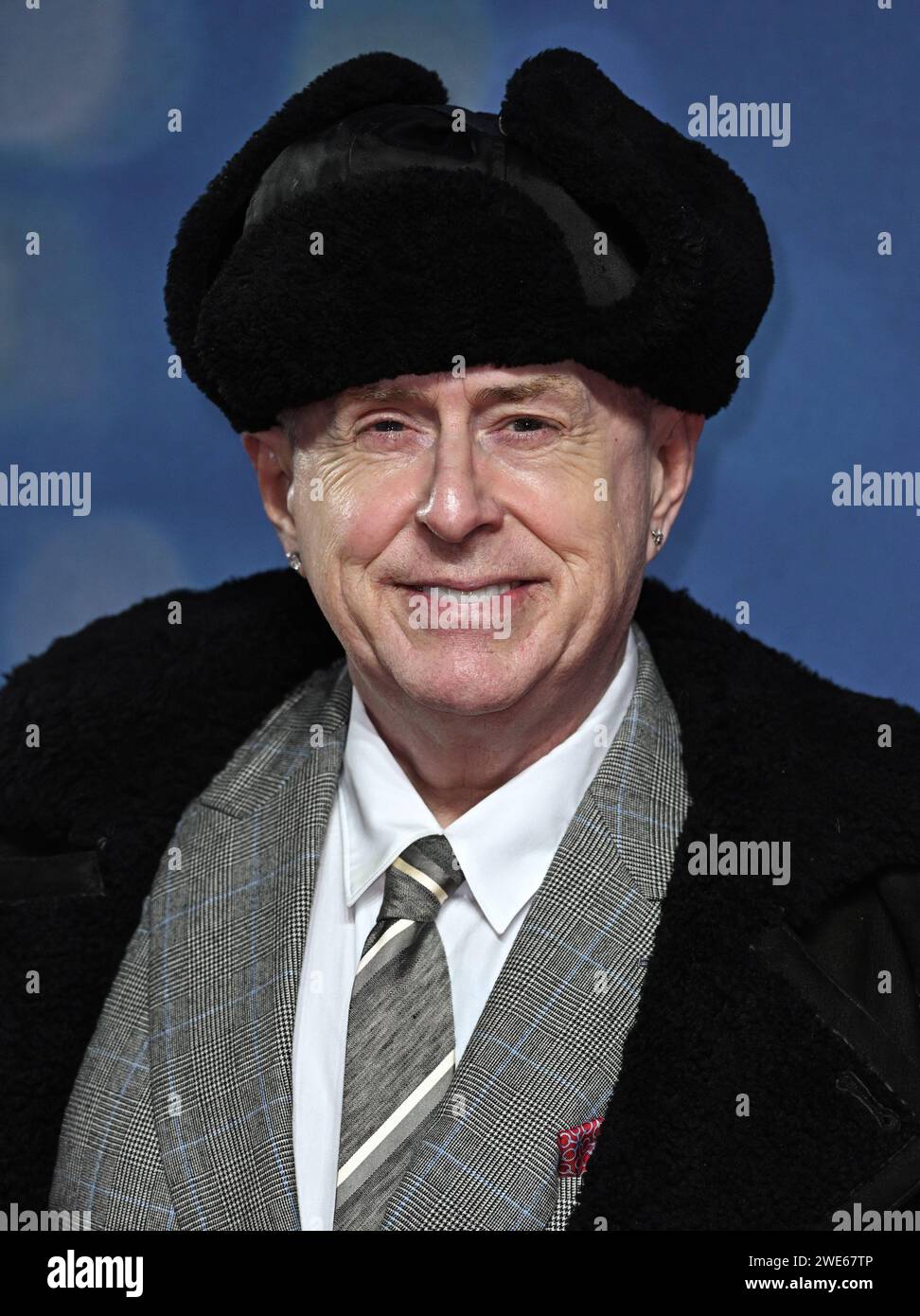 London, UK. January 23rd, 2024. Holly Johnson arriving at the UK Gala ...