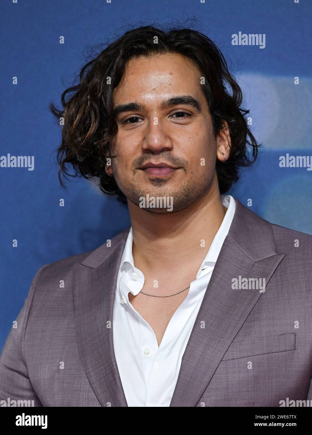 London, UK. January 23rd, 2024. Nathaniel Curtis arriving at the UK ...