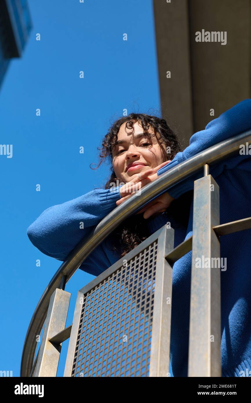 Looking under railing hi-res stock photography and images - Alamy