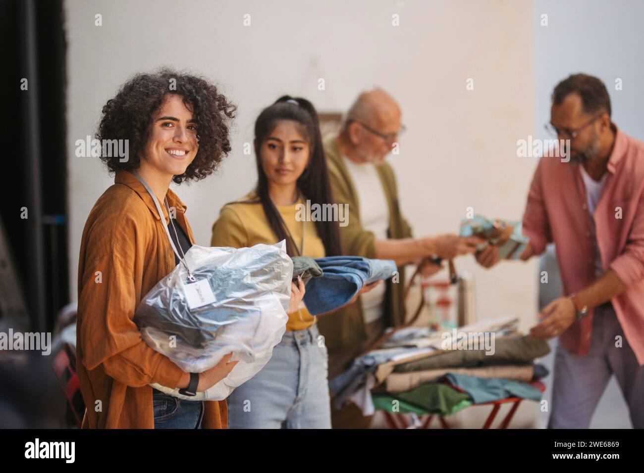 Women of charity hi-res stock photography and images - Alamy