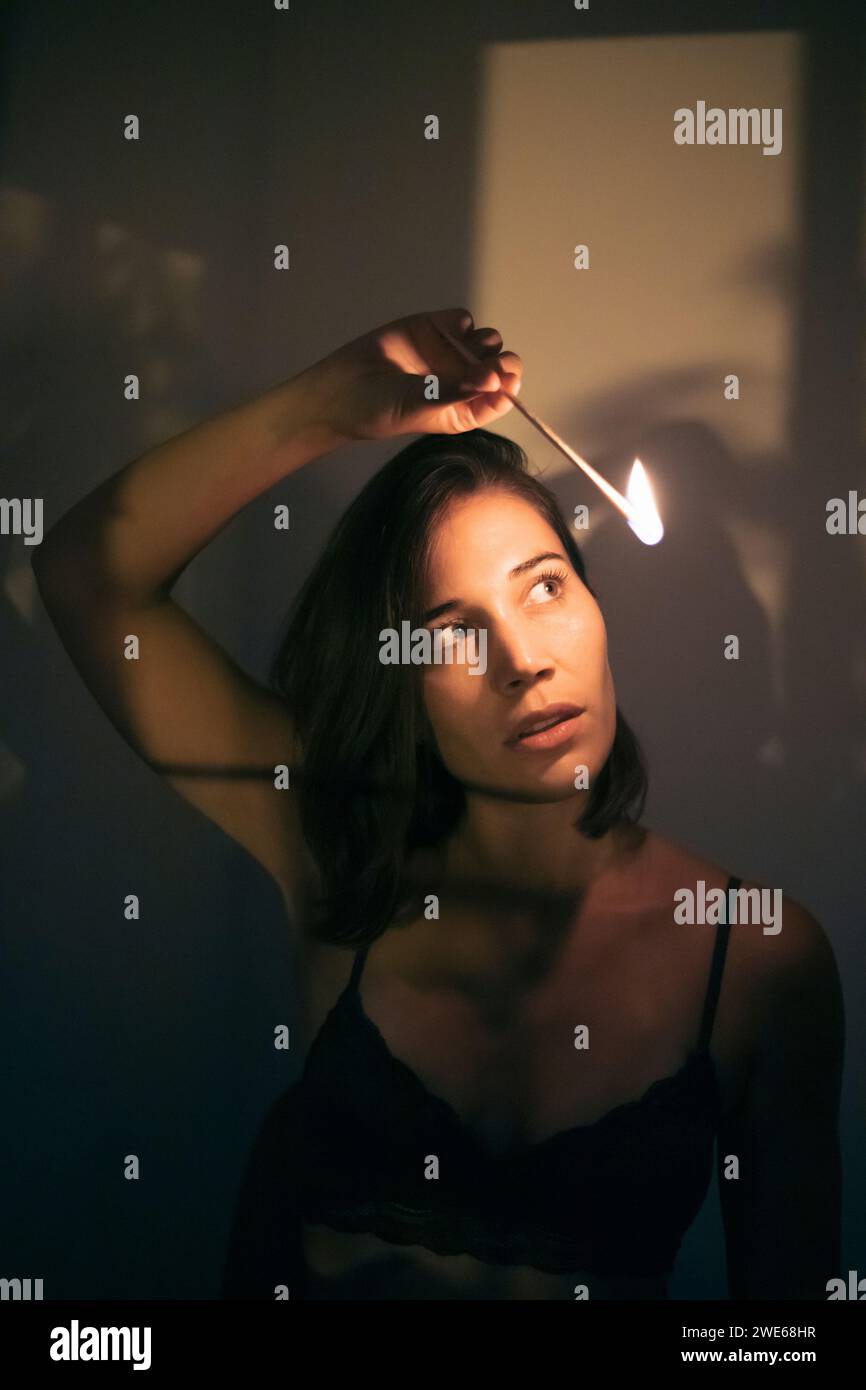 Matchstick woman hi-res stock photography and images - Alamy