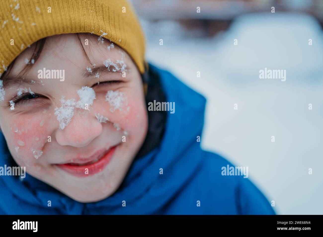 Happy woolly face hi-res stock photography and images - Alamy