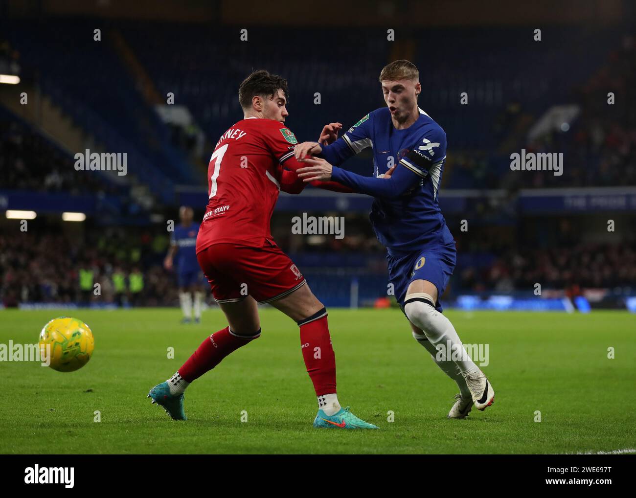 Stamford Bridge, Chelsea, London, UK. 23rd Jan, 2024. Carabao Cup ...