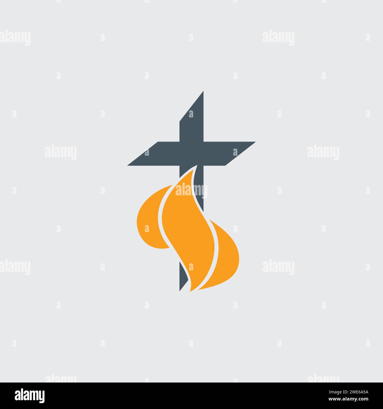 Cross And Flame Logo Methodist Cross Fashion And Flame Sales