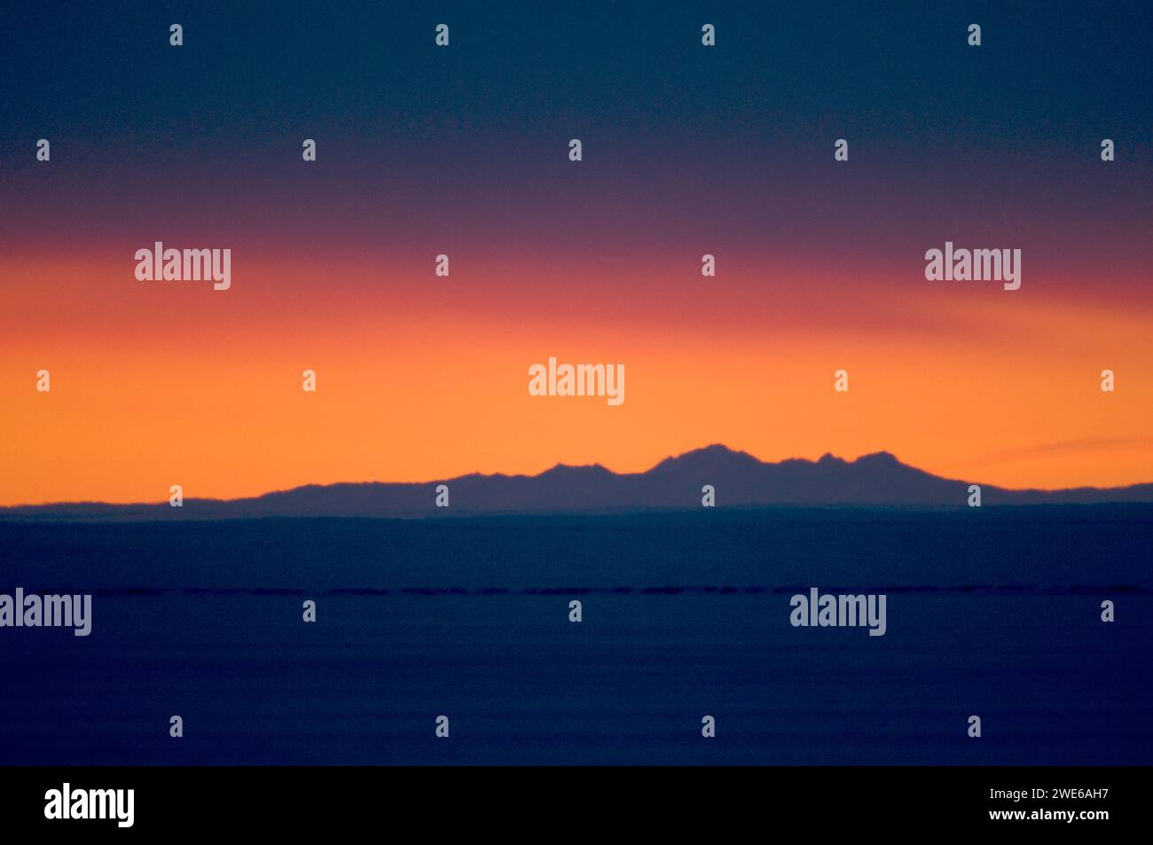 Fall Sunrise over the Brooks range Beaufort sea and 1002 area of the ...