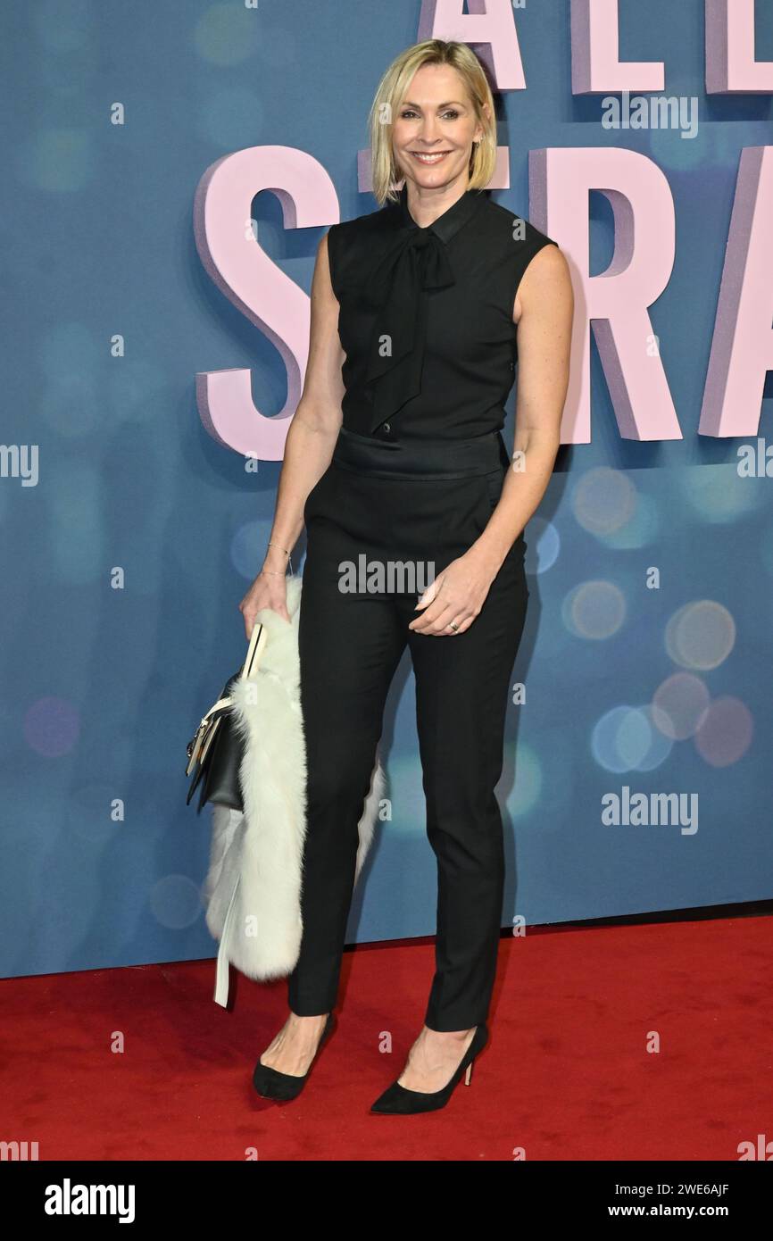 London, UK. 23rd Jan, 2024. Jenni Falconer at UK gala screening of All ...