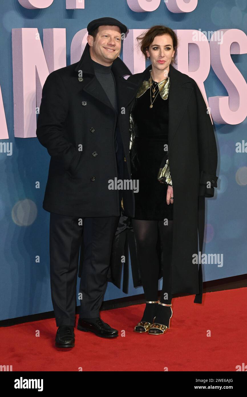 London, UK. 23rd Jan, 2024. Dermot O'Leary and Dee Koppang O'Leary at ...