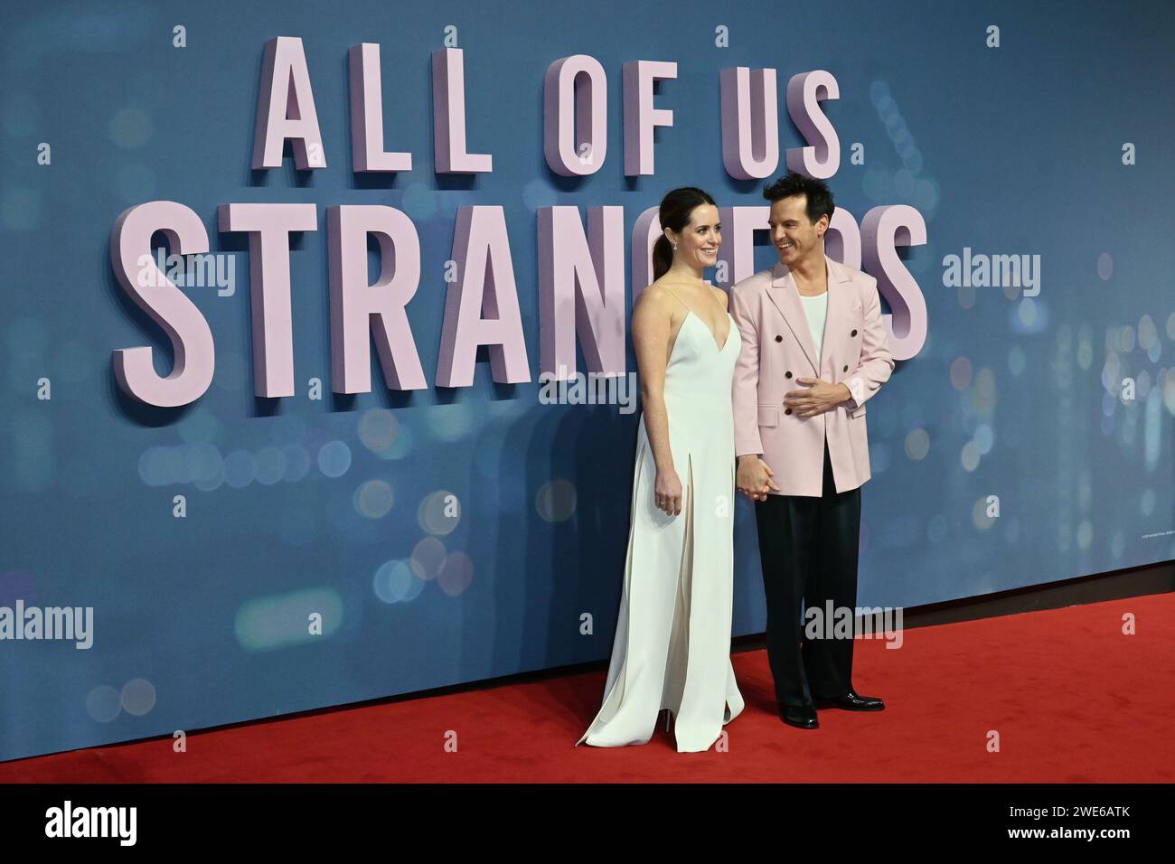 London, UK. 23rd Jan, 2024. Claire Foy and Andrew Scott at UK gala ...