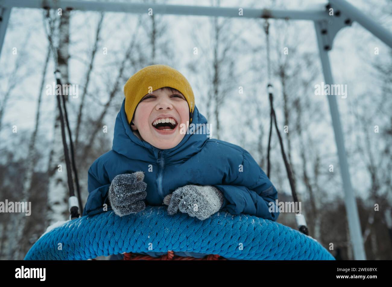 Carefree male person enjoying happy hi-res stock photography and images ...