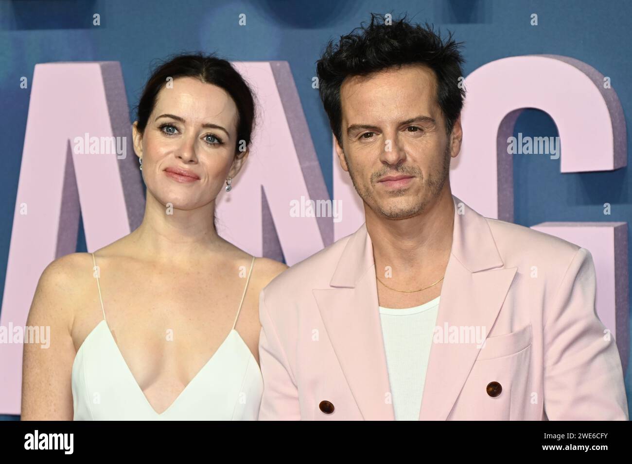 London, UK. 23rd Jan, 2024. Claire Foy and Andrew Scott attends UK Gala ...
