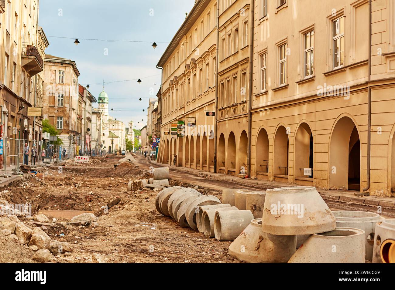 Extensive repair work on sewerage and water supply in the ancient ...