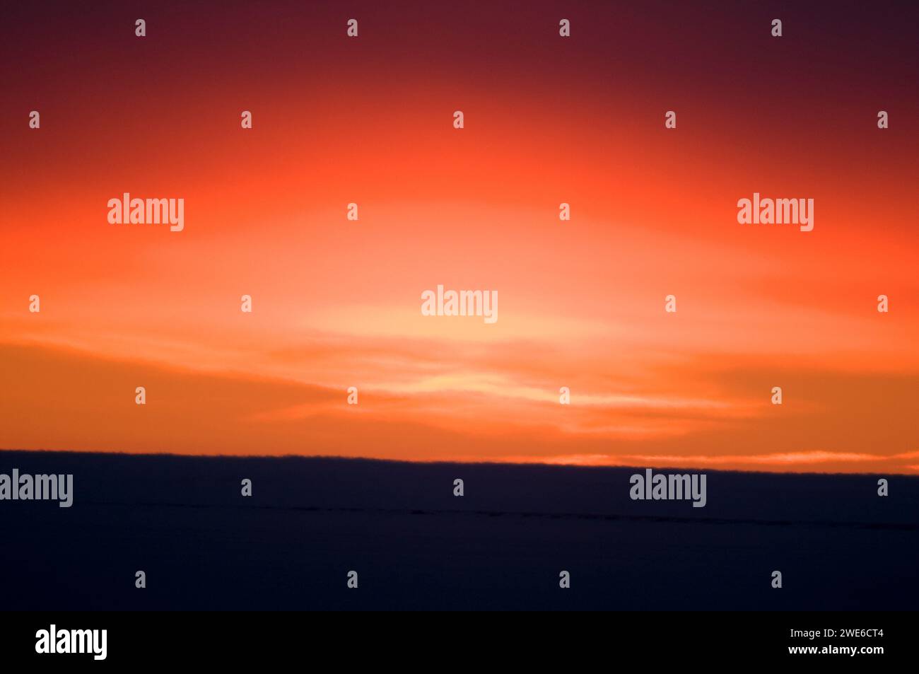 Fall Sunrise over the Brooks range Beaufort sea and 1002 area of the ...