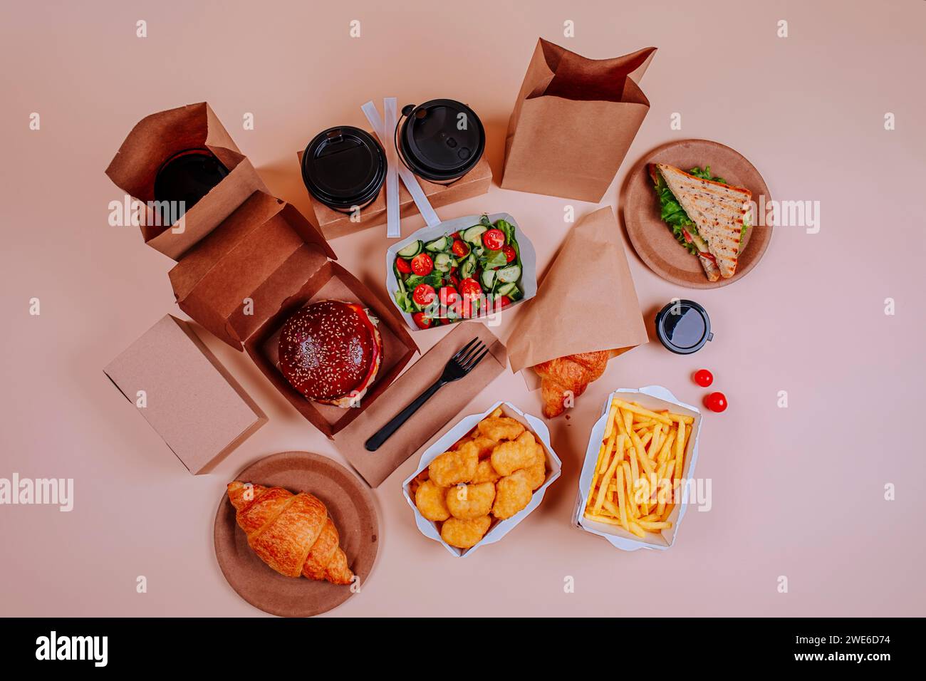 Chicken burger plain hi-res stock photography and images - Alamy