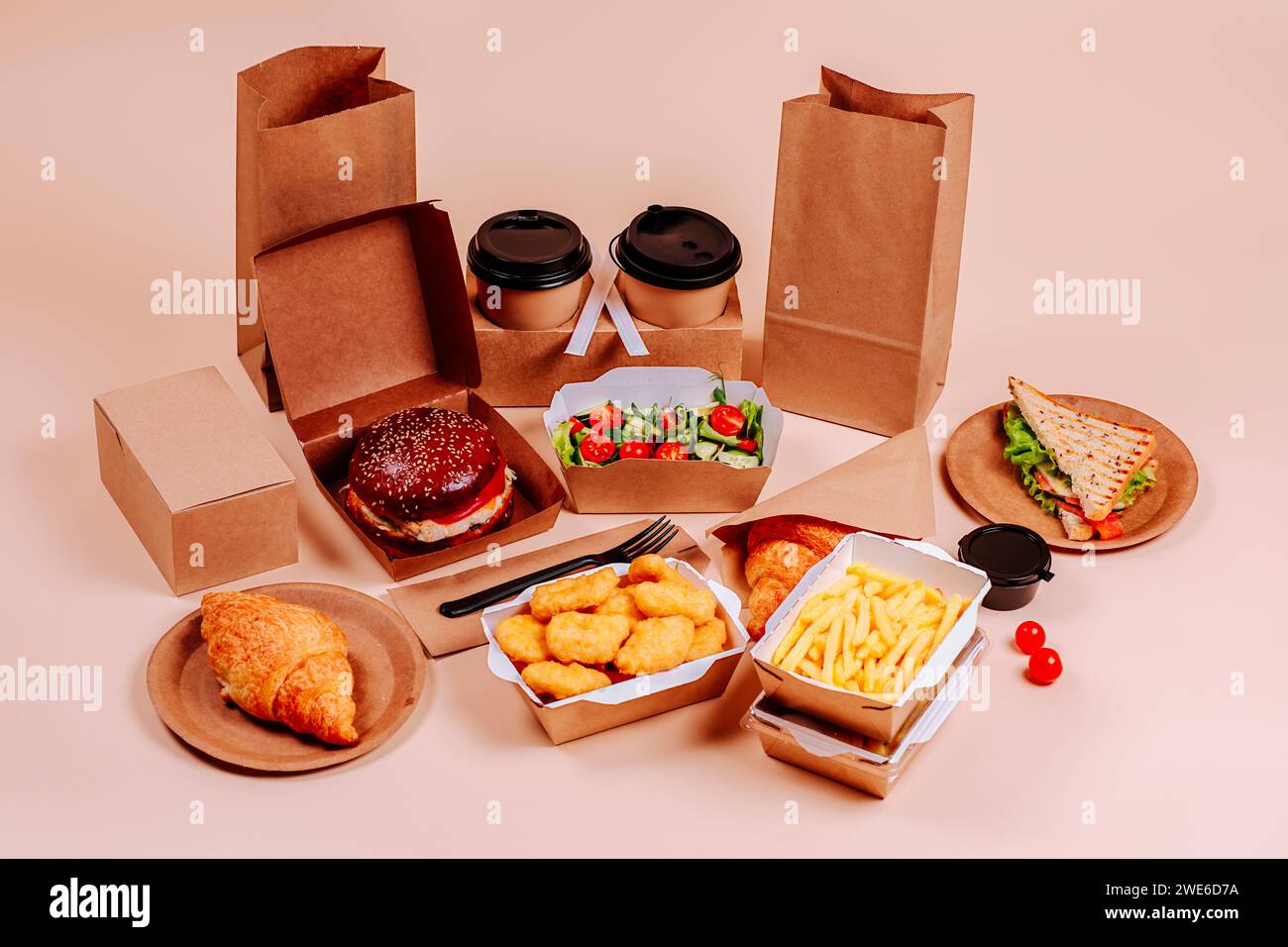 Chicken burger plain hi-res stock photography and images - Alamy