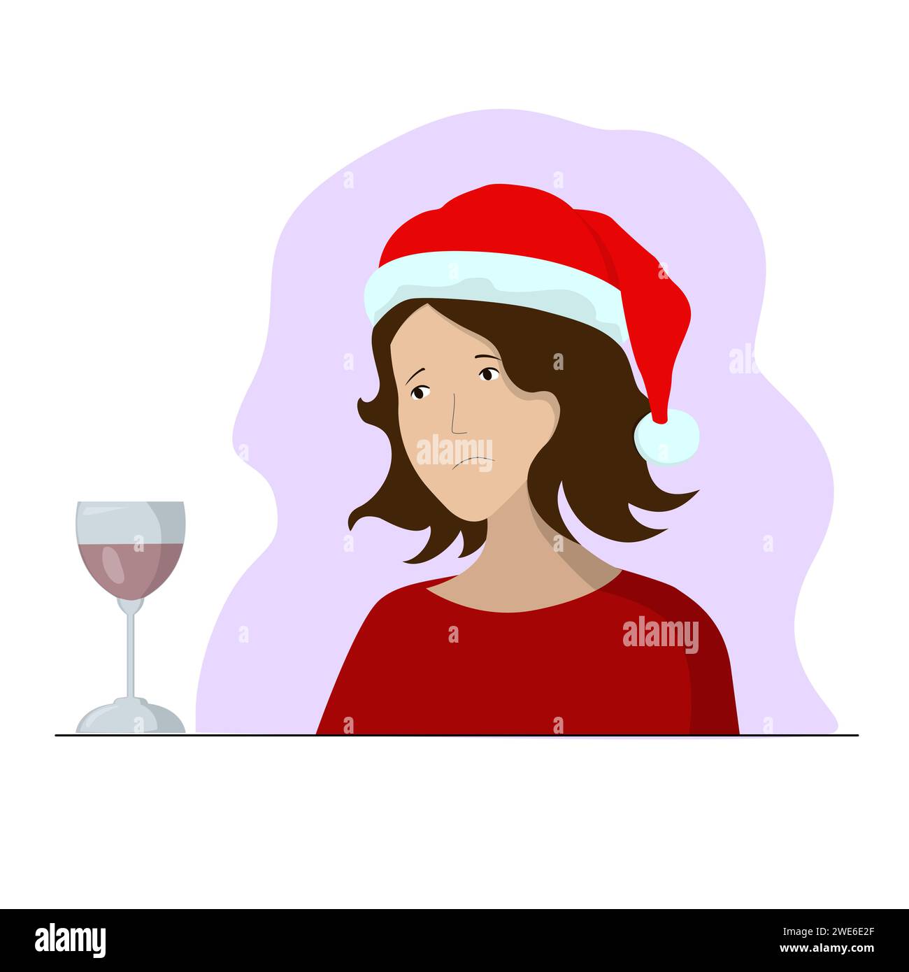 Sad christmas cartoon Cut Out Stock Images & Pictures - Alamy