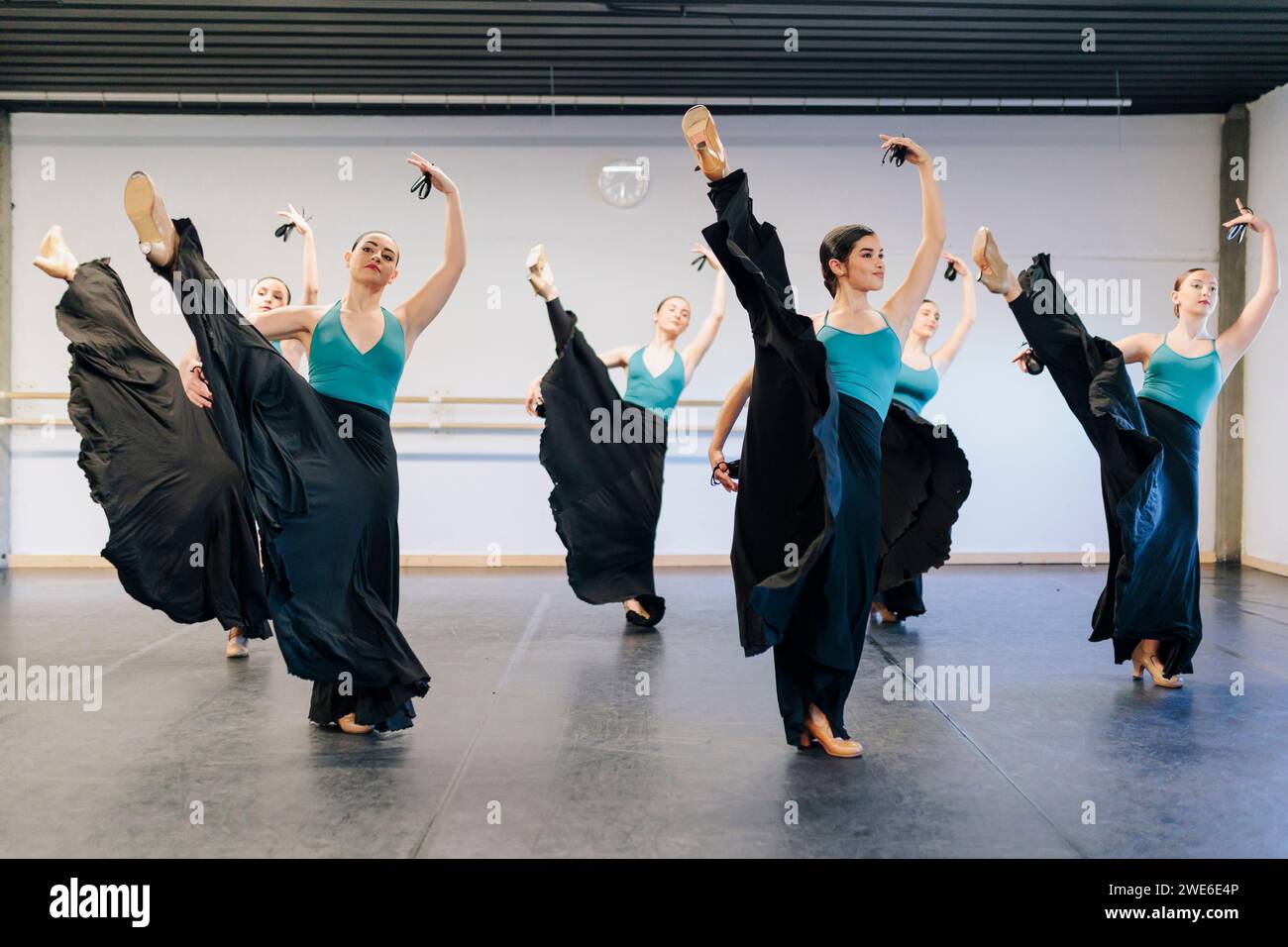 Flamenco dancer leg balance hi-res stock photography and images - Alamy